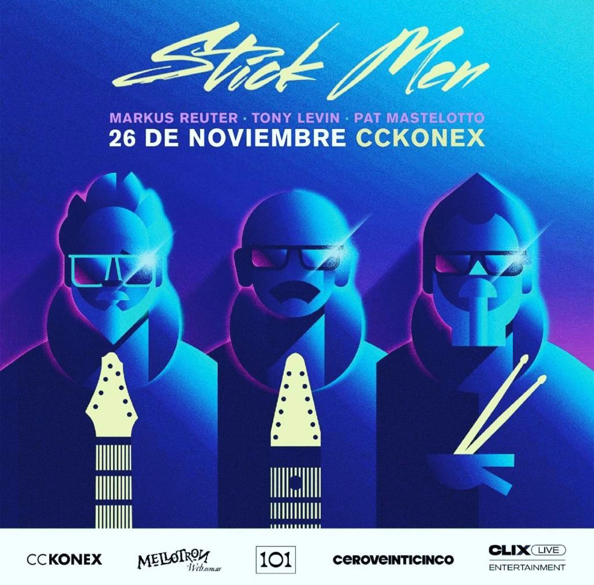 Stick Men – Buenos Aires Metal Shows