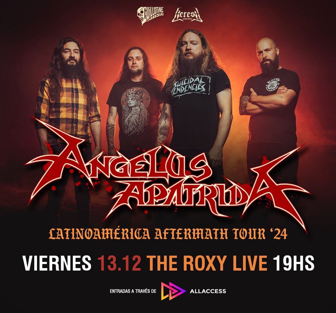 ANGELUS APATRIDA – Buenos Aires Metal Shows